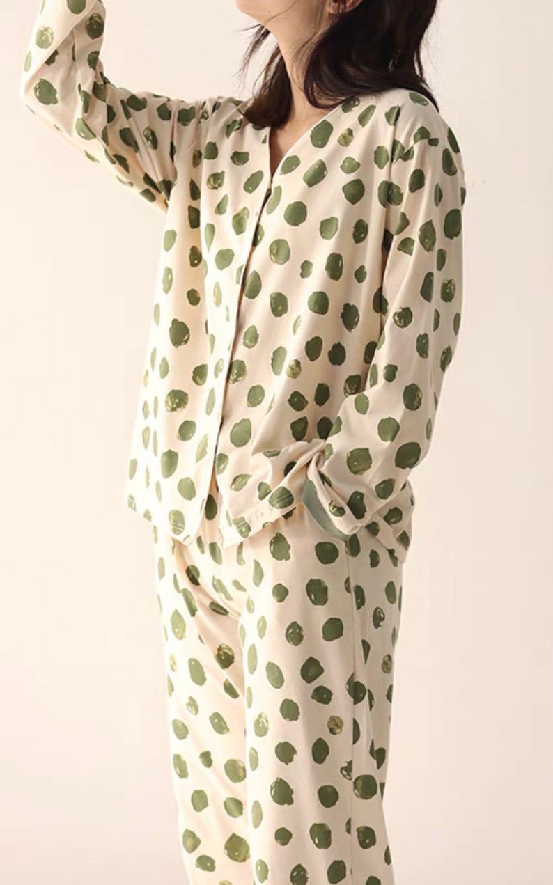 100% Cotton Pajamas Set Pajamas Monogramunique Gift for - Etsy