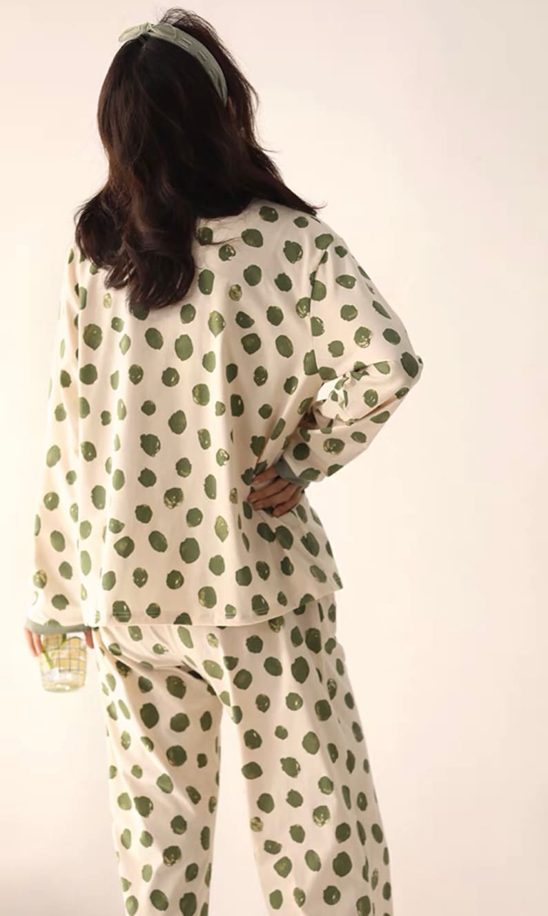 100% Cotton Pajamas Set Pajamas Monogramunique Gift for - Etsy