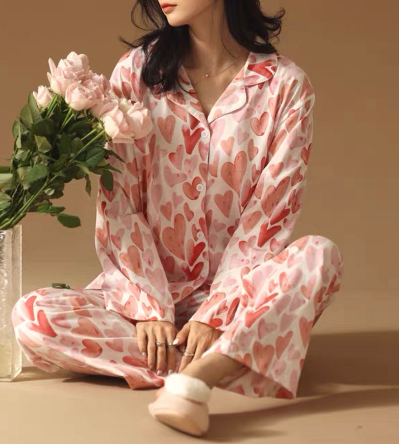 New Arrival 100% Cotton Pajamas Set Pajamas Monogramunique - Etsy