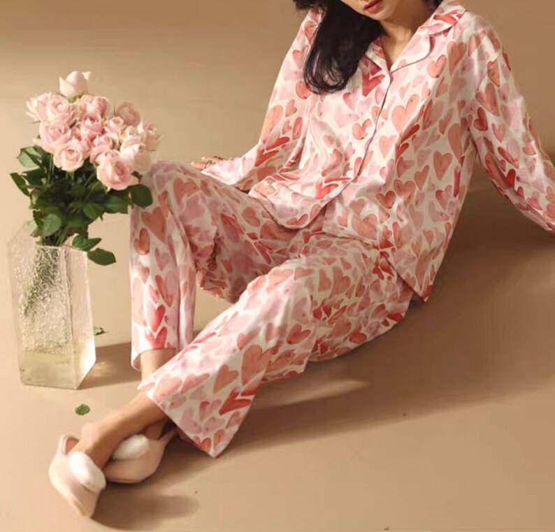 New Arrival 100% Cotton Pajamas Set Pajamas Monogramunique | Etsy