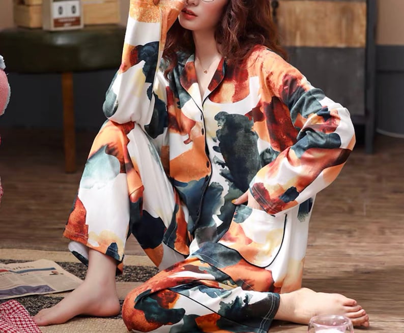 XS-XXL Pajamas Set 100% Cottonunique Gift for Hercozy - Etsy