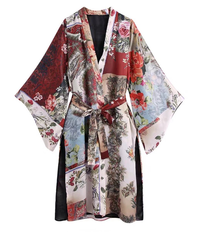 Silky Robe and Pants for Womensexy Ladies Satin Kimonoluxury | Etsy