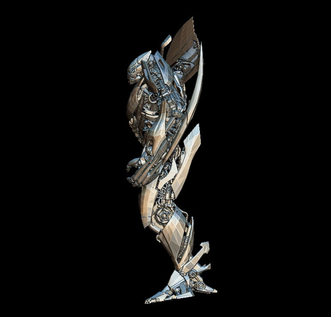 Megatron transformerscybertron Body Sculpture Body Art 3D | Etsy