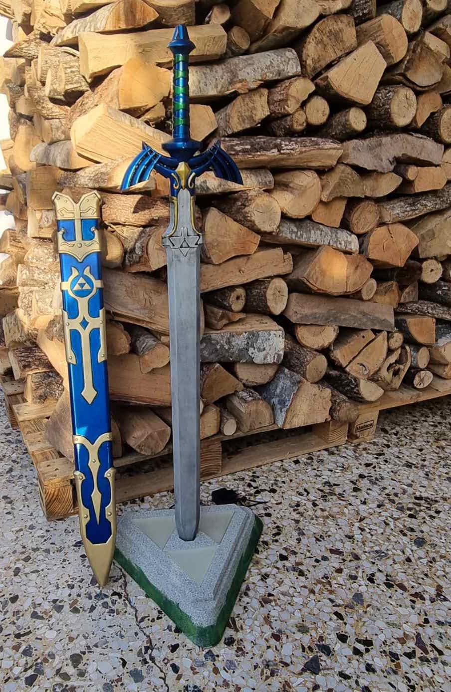Master Sword In Pedestal Drawing