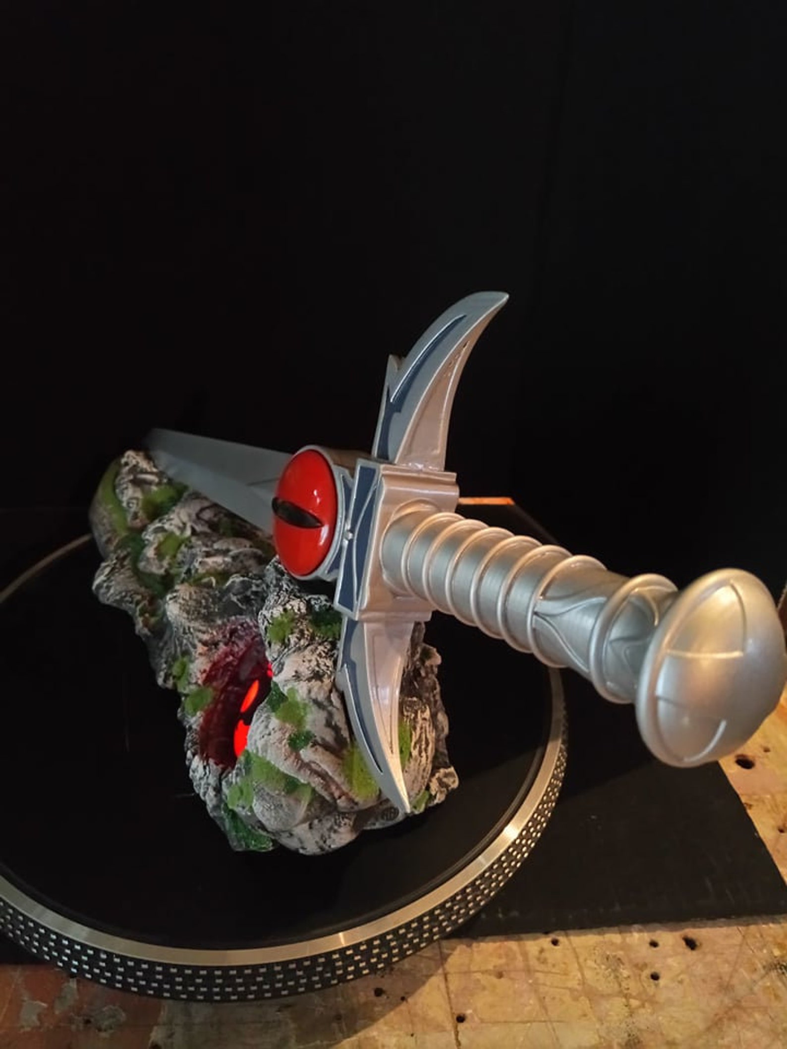 Thundercats Sword of Omens With Polystone Base With Lights FAN MADE ...