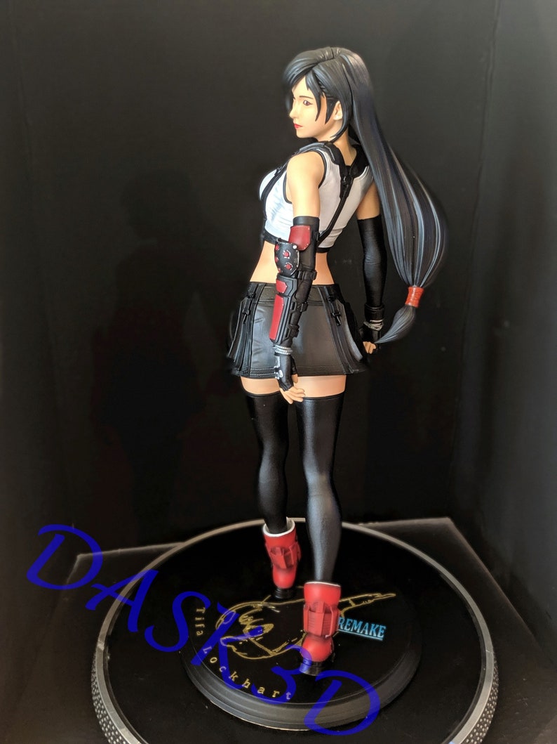 Tifa Lockhart Final Fantasy Resin Statue Commision 1/16 1/8 | Etsy