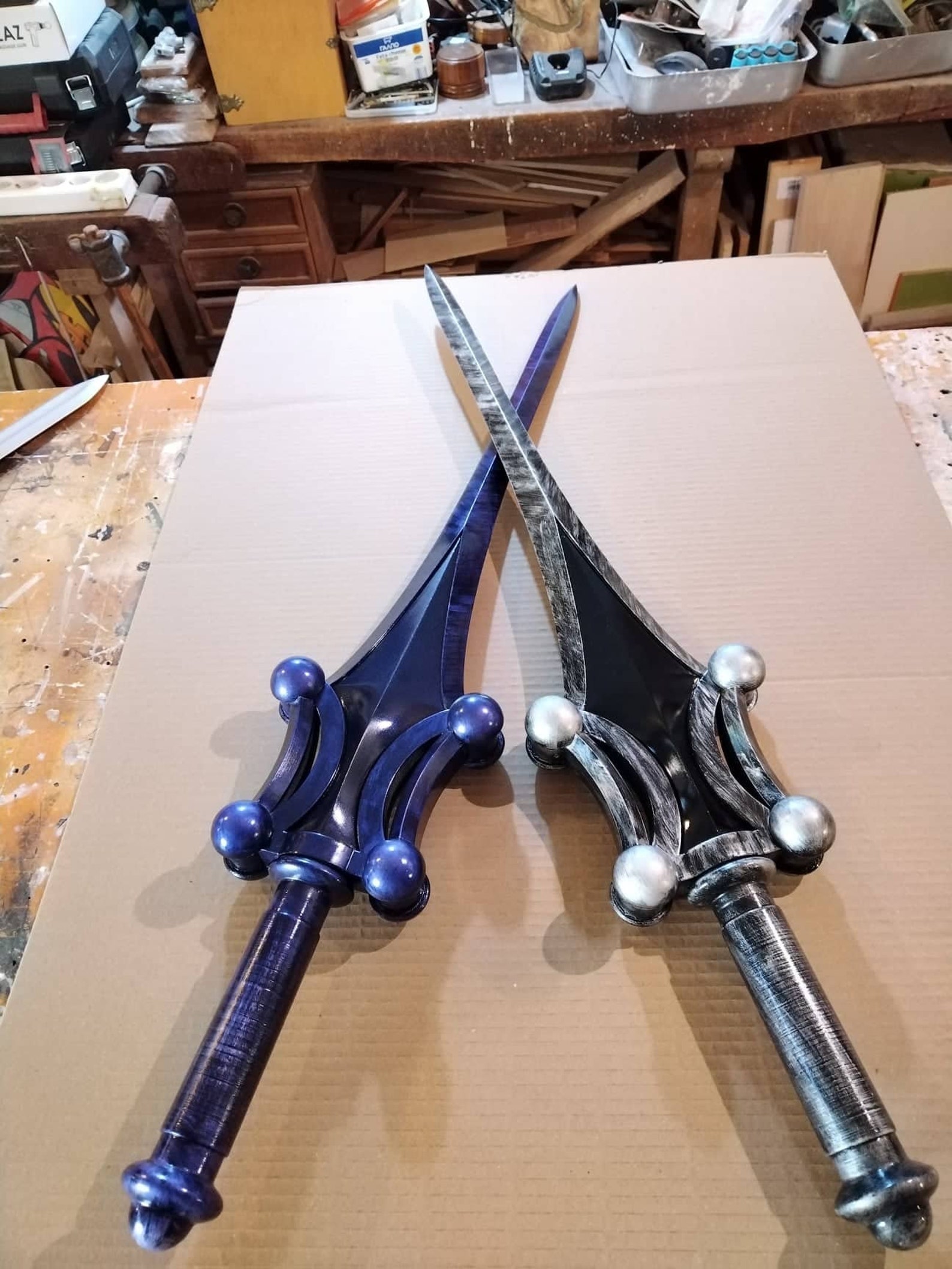Skeletor Power Sword Replica: He-man Masters of the Universe Cosplay ...