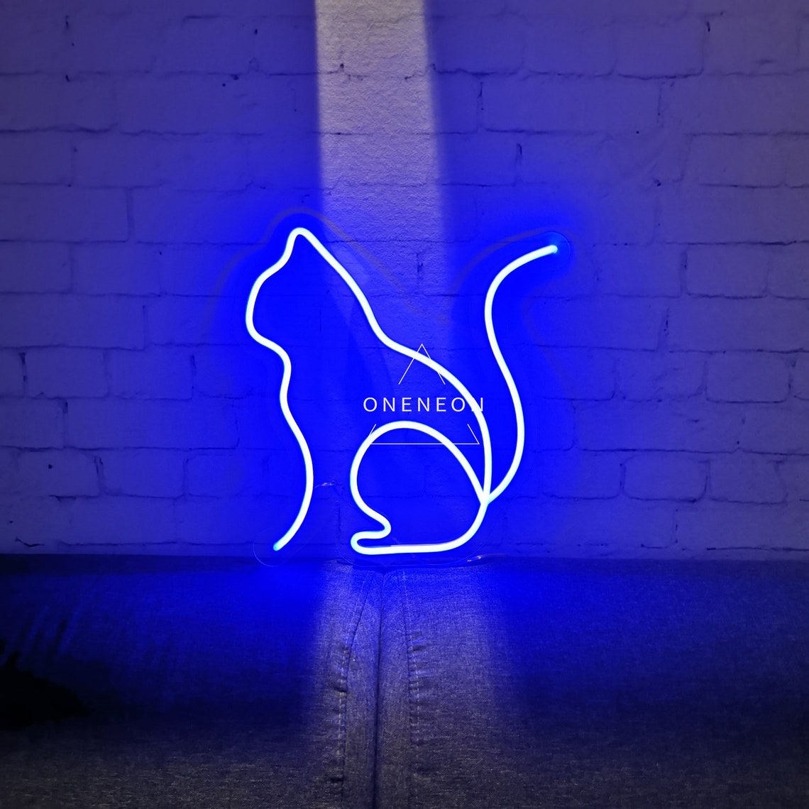 Custom Standing Cat Neon Sign Flex Led Neon Light Sign Led | Etsy