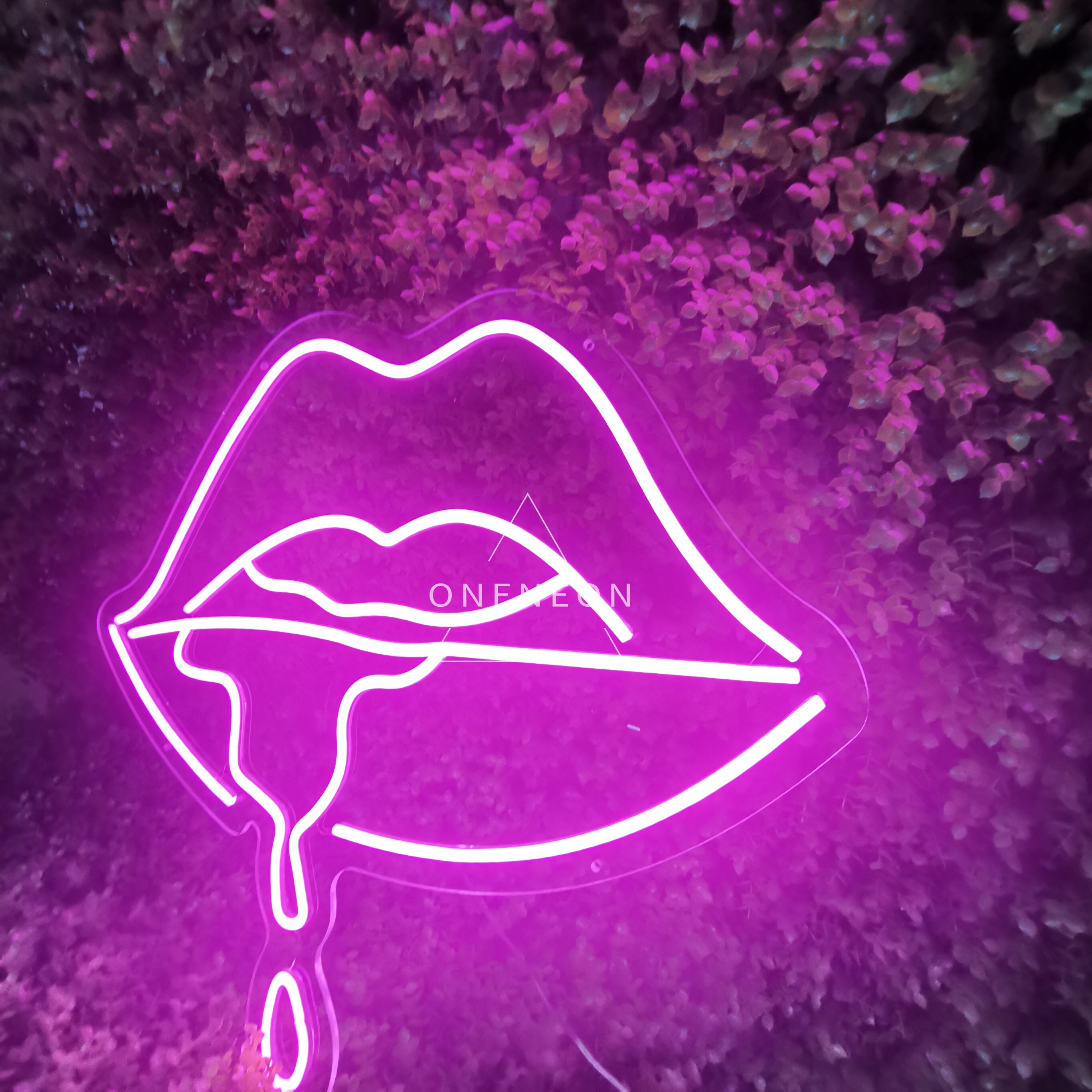 Custom Neon Sign / Dripping Lips Neon Sign / Wedding Neon Sign | Etsy