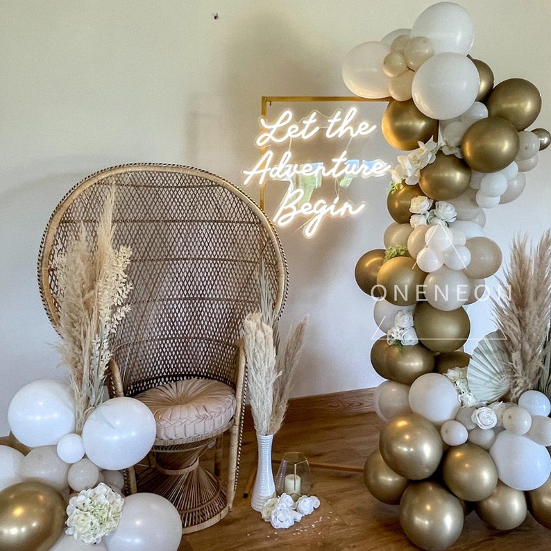 Custom Neon Sign Let the Adventure Begin Neon Sign Custom - Etsy UK