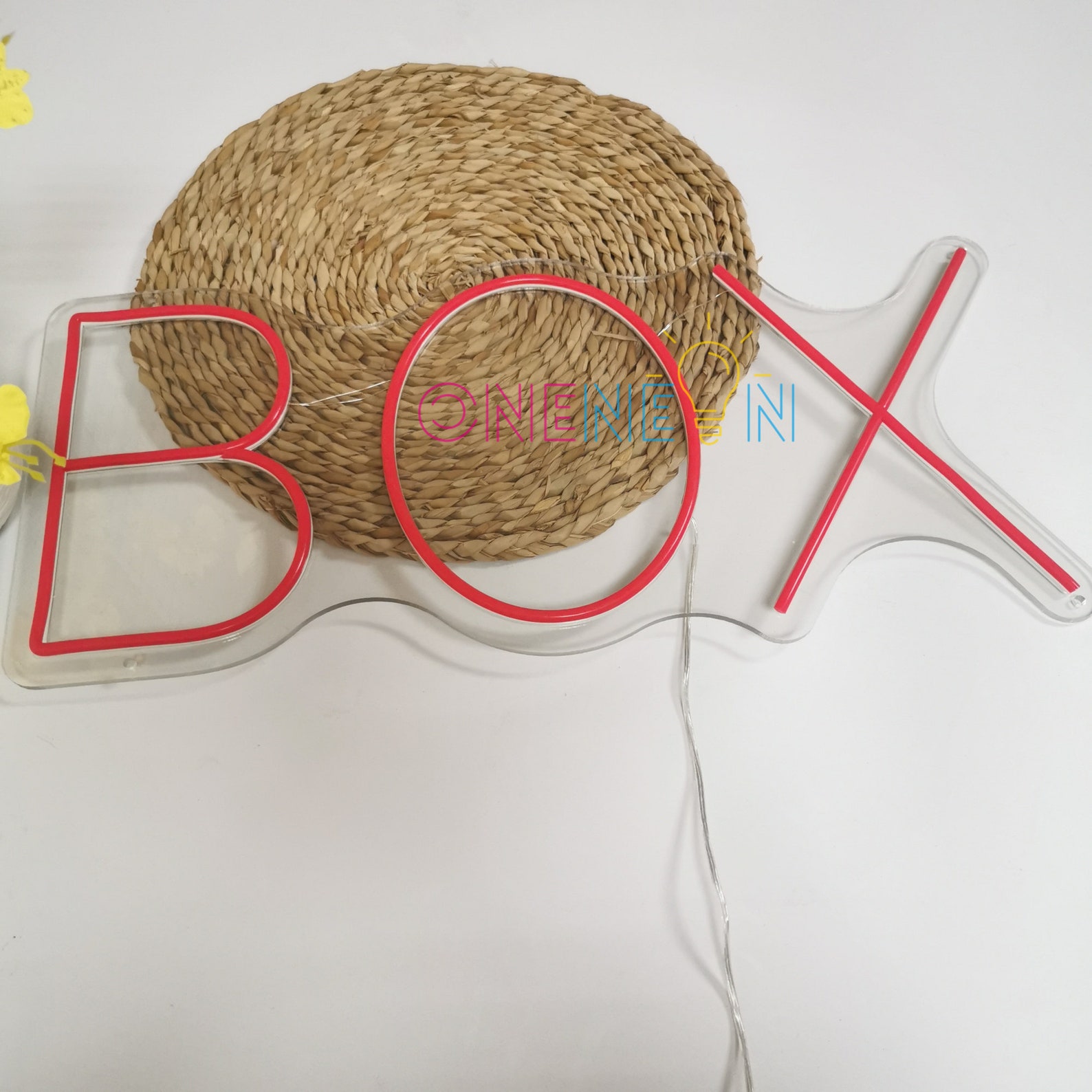 Custom Neon Sign Box Neon Sign Light Office Living Room - Etsy