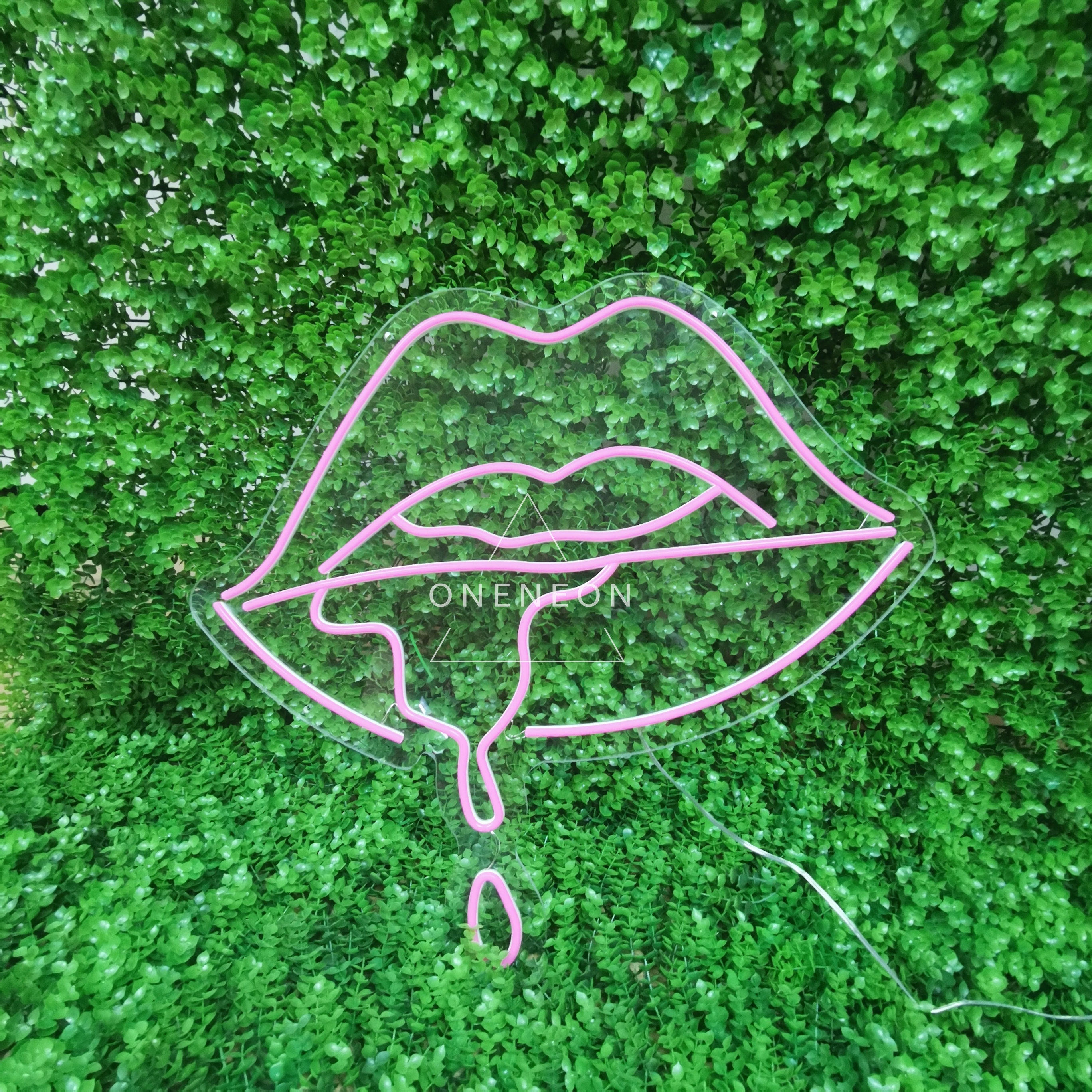 Custom Neon Sign / Dripping Lips Neon Sign / Wedding Neon Sign | Etsy