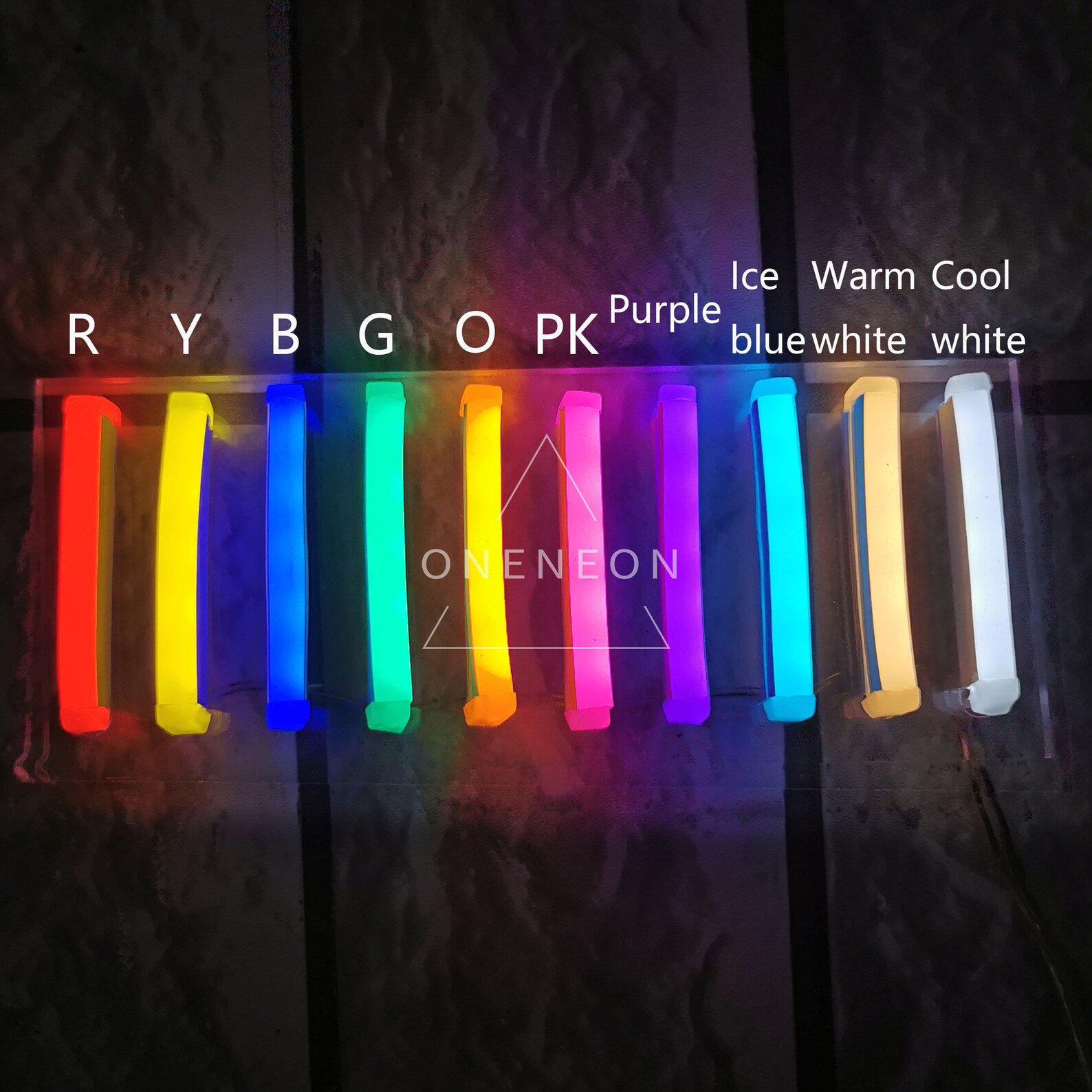 LED Neon Sign one for First Birthday Party, Scenery for Photo Studio ...