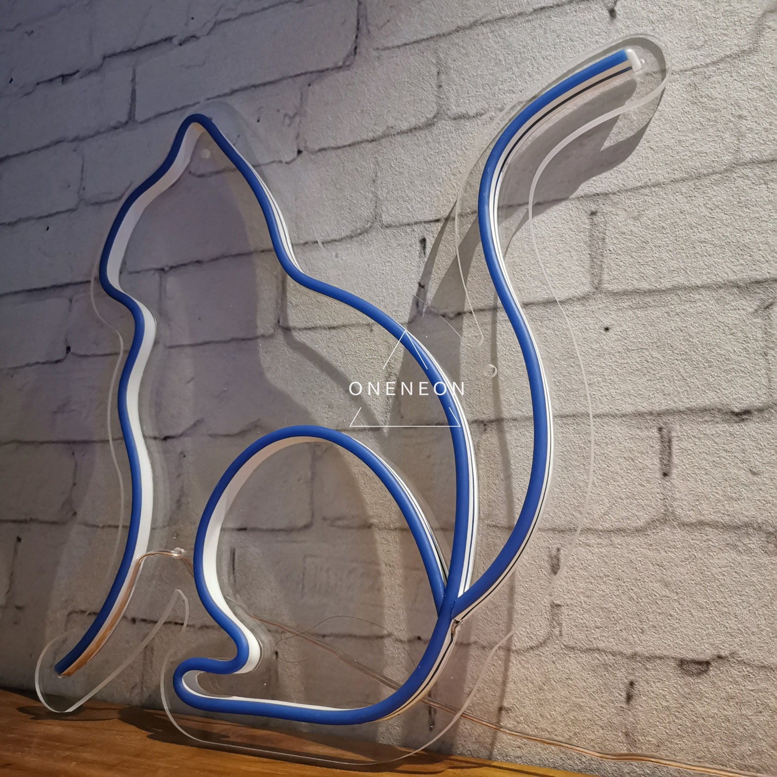 Custom Standing Cat Neon Sign Flex Led Neon Light Sign Led - Etsy