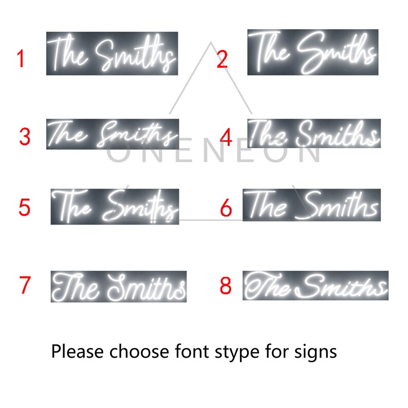 Custom Neon Sign One Neon Sign General Reveal Decor Custom - Etsy