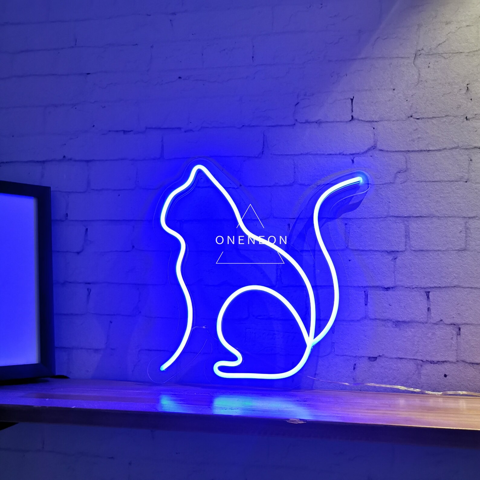 Custom Standing Cat Neon Sign Flex Led Neon Light Sign Led - Etsy