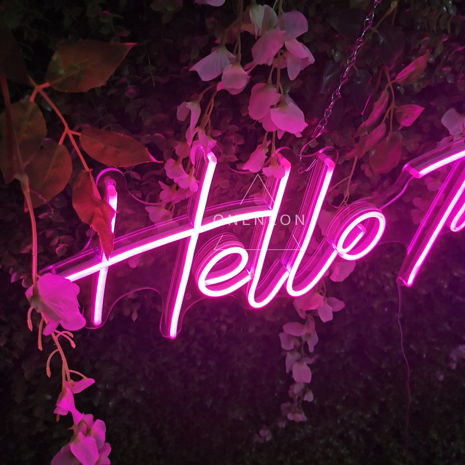 Hello Thirty Neon Sign Personalize Flex LED Neon Signs Light - Etsy