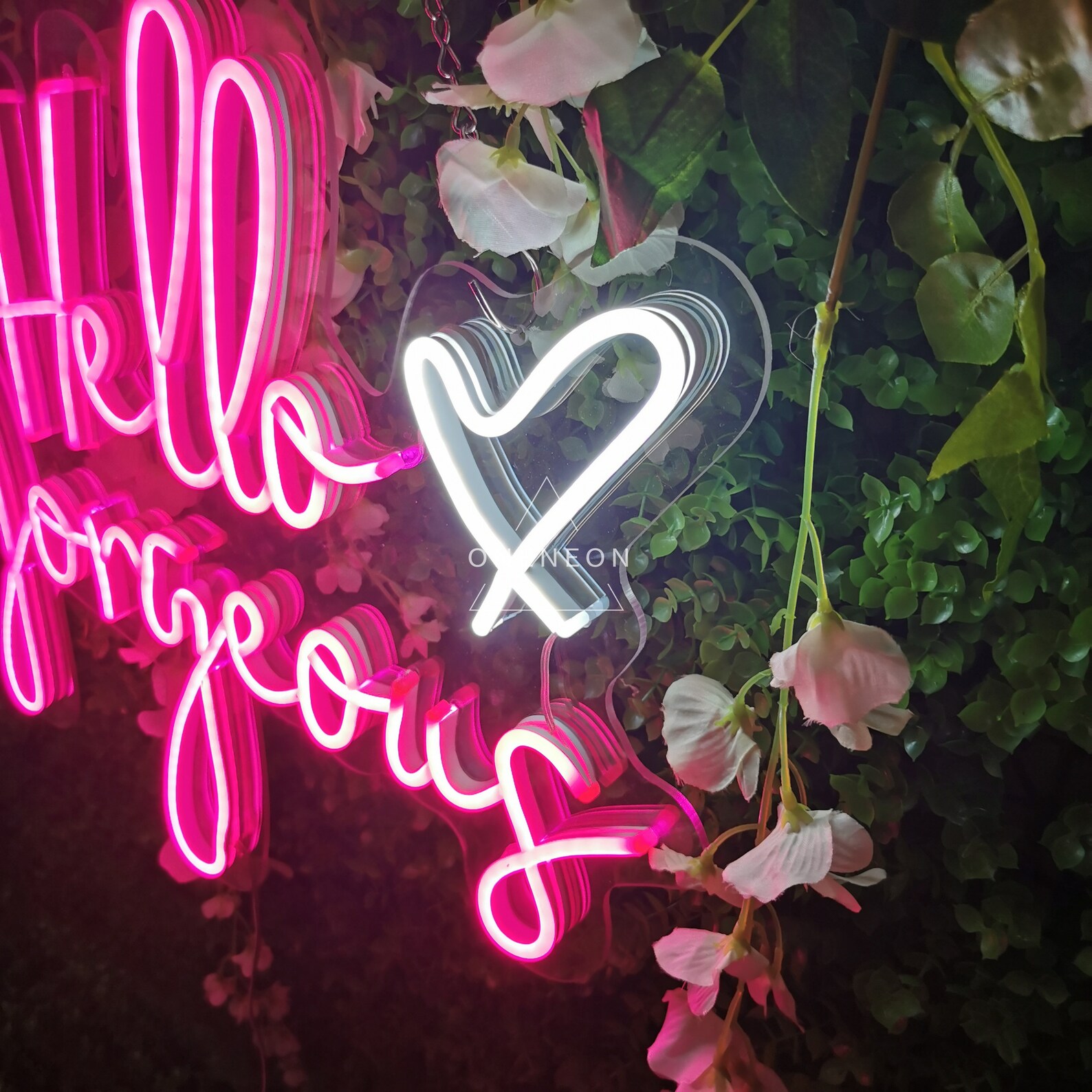 Custom Neon Sign Hello Gorgeous Neon Sign Light Office Living - Etsy UK
