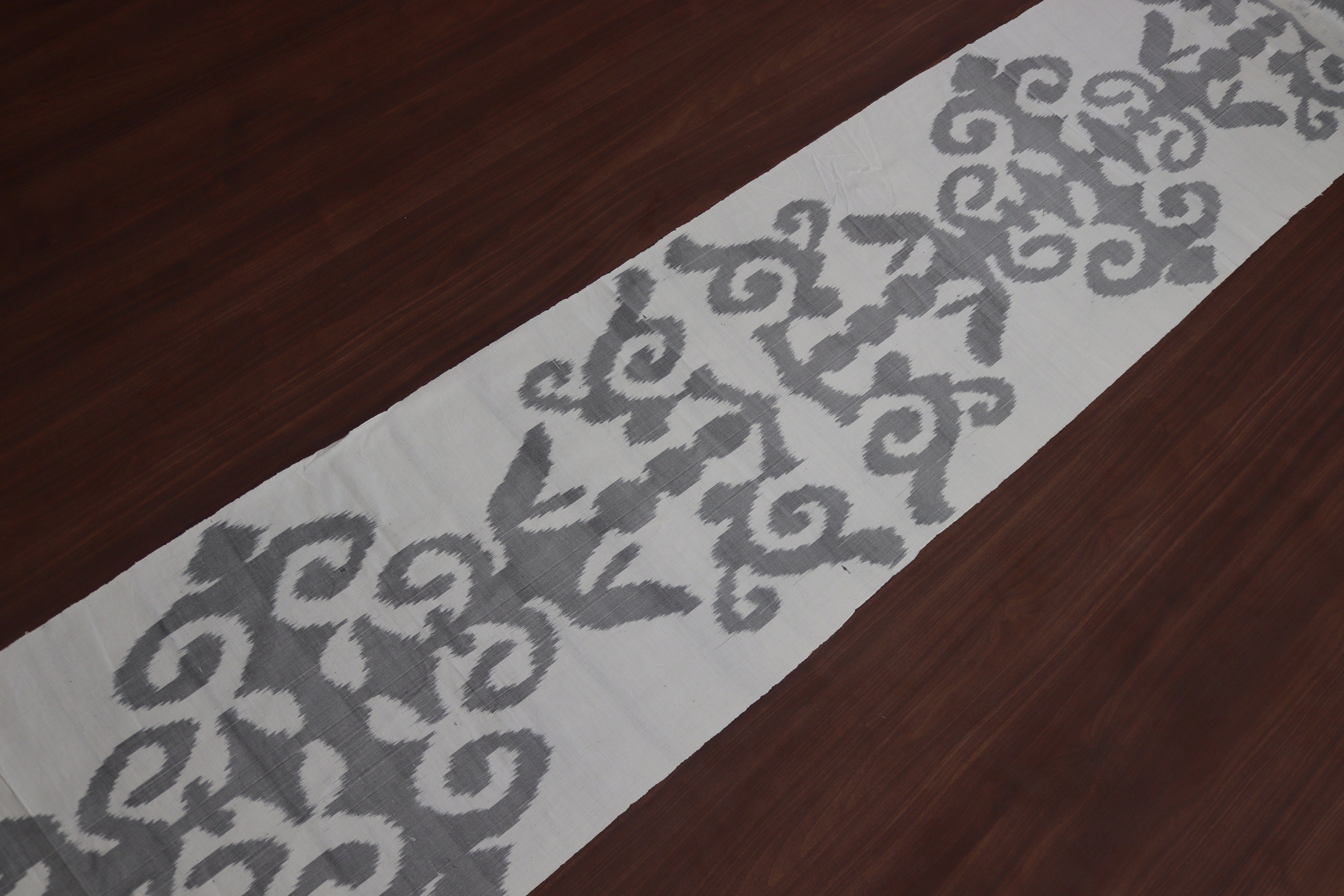 Gray Ikat Fabric Handloom Ikat Fabric Handwoven Ikat Fabric - Etsy