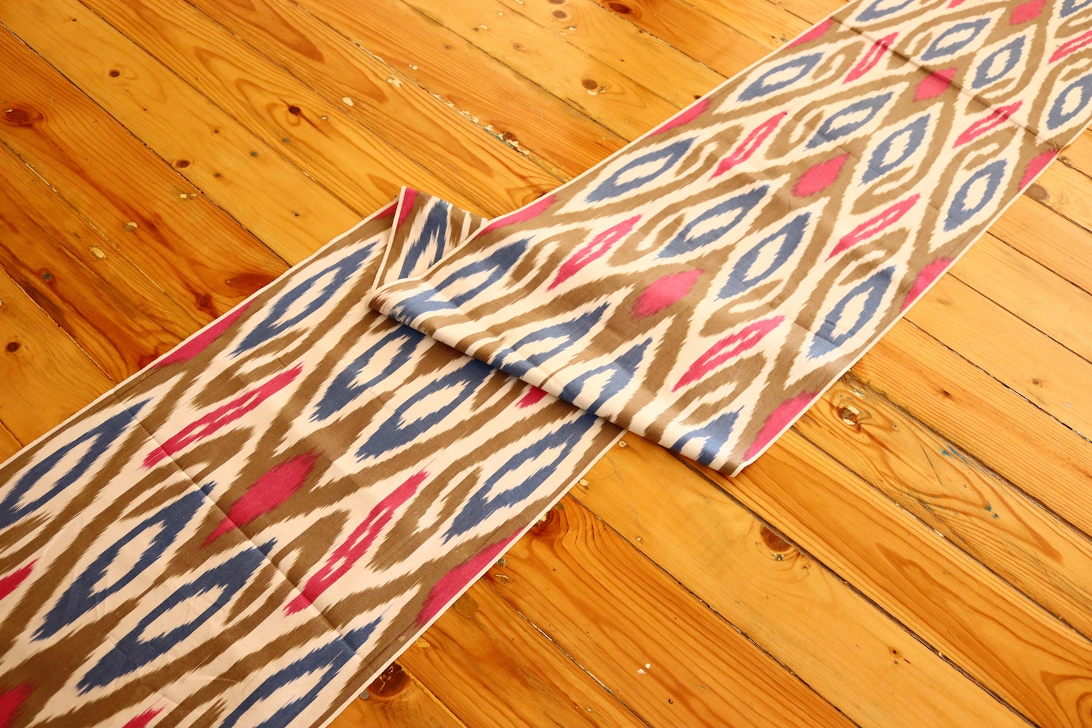 Multi Color Ikat Fabric Cotton Ikat Fabric by the Yard - Etsy