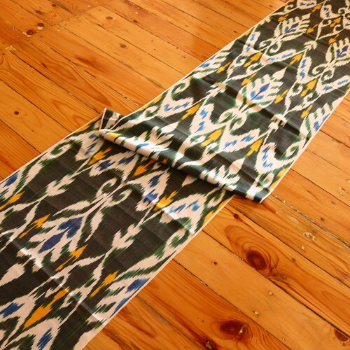 Silk Ikat Fabric Ikat Fabric by the Yard Ikat Upholstery - Etsy