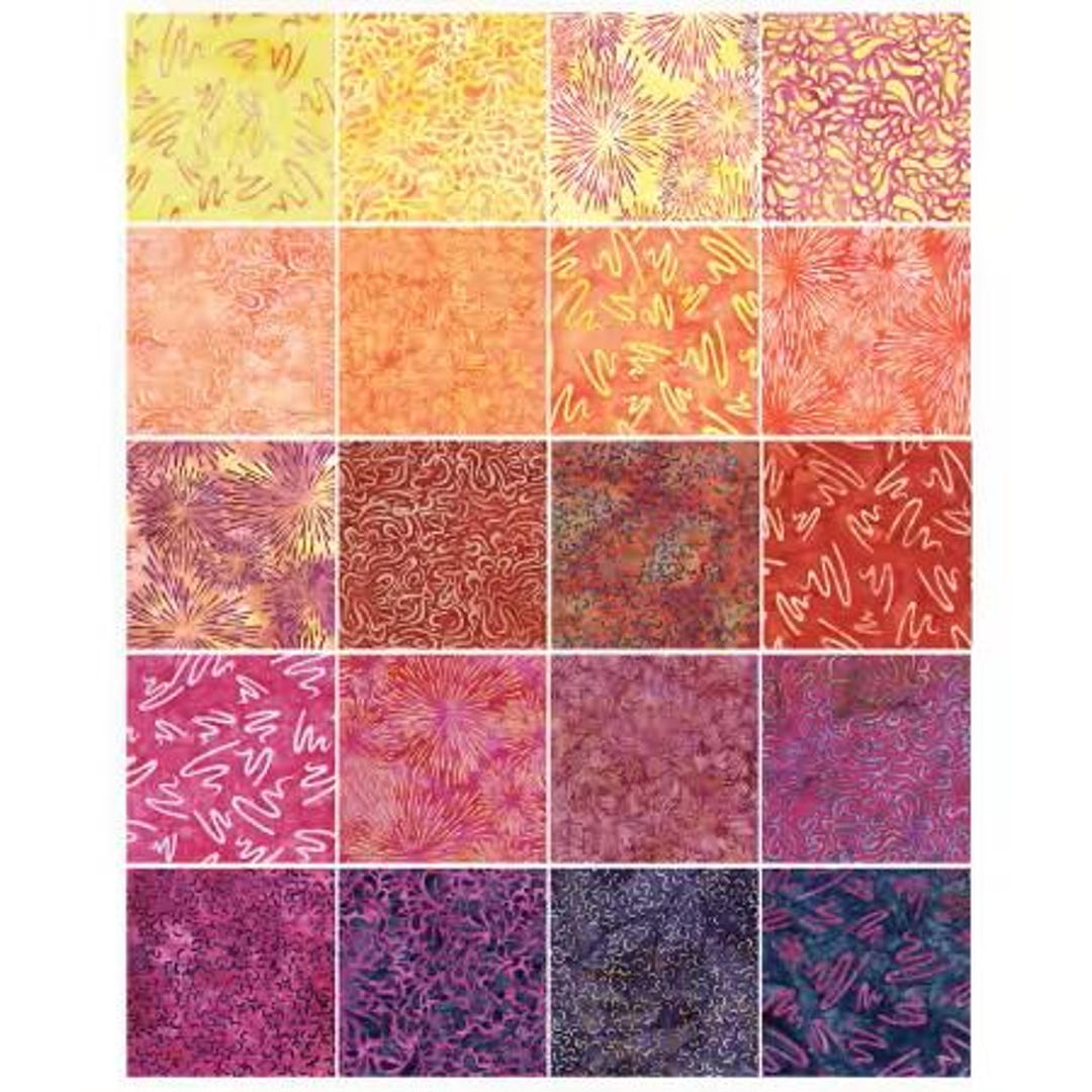 Sunset Batik by Island Batik - Etsy