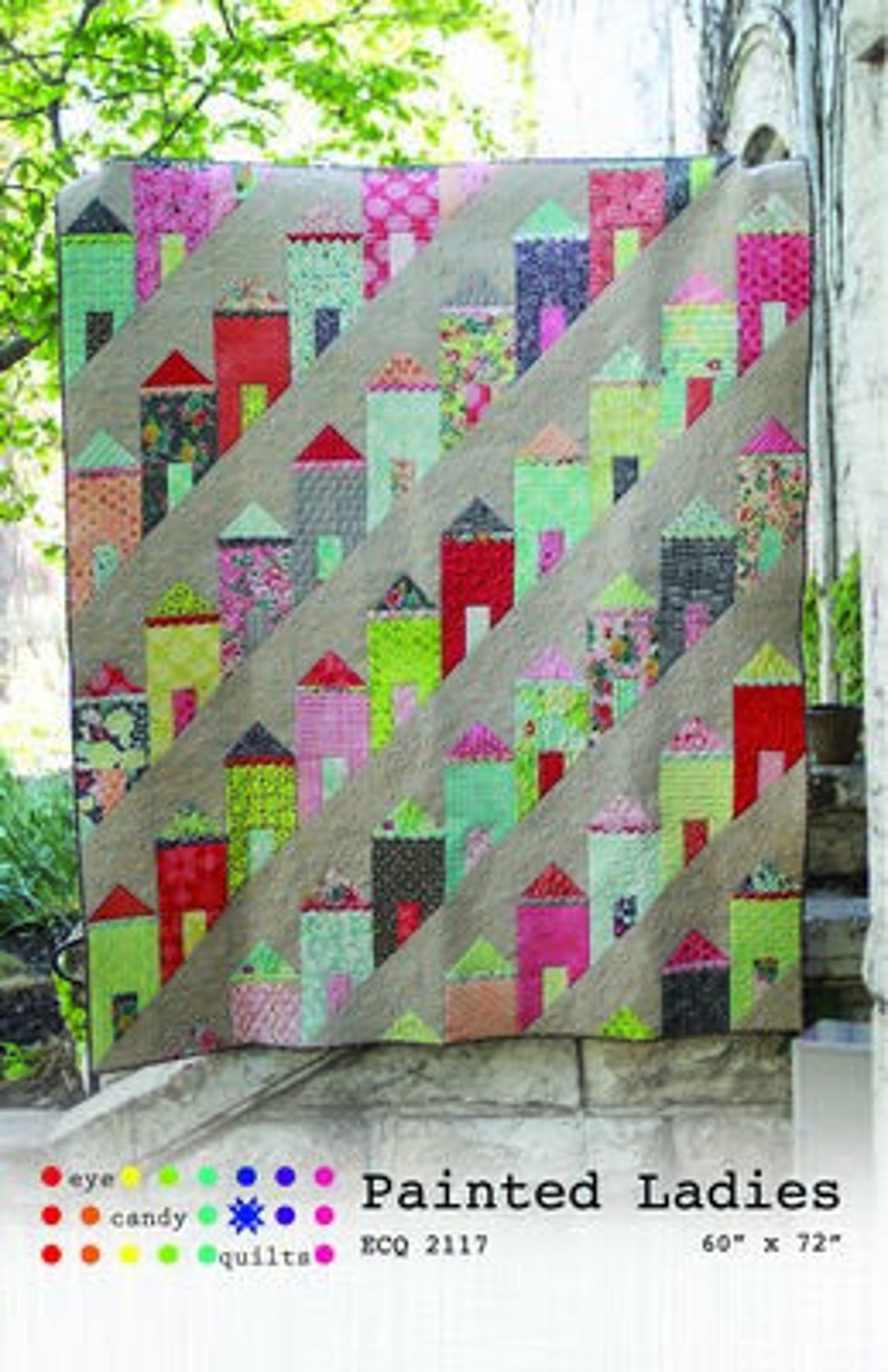 Painted Ladies Quilt Pattern - Etsy