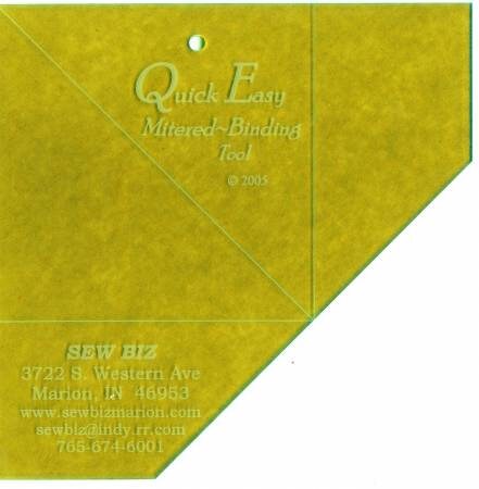 Quick Easy Mitered Binding Tool - Etsy