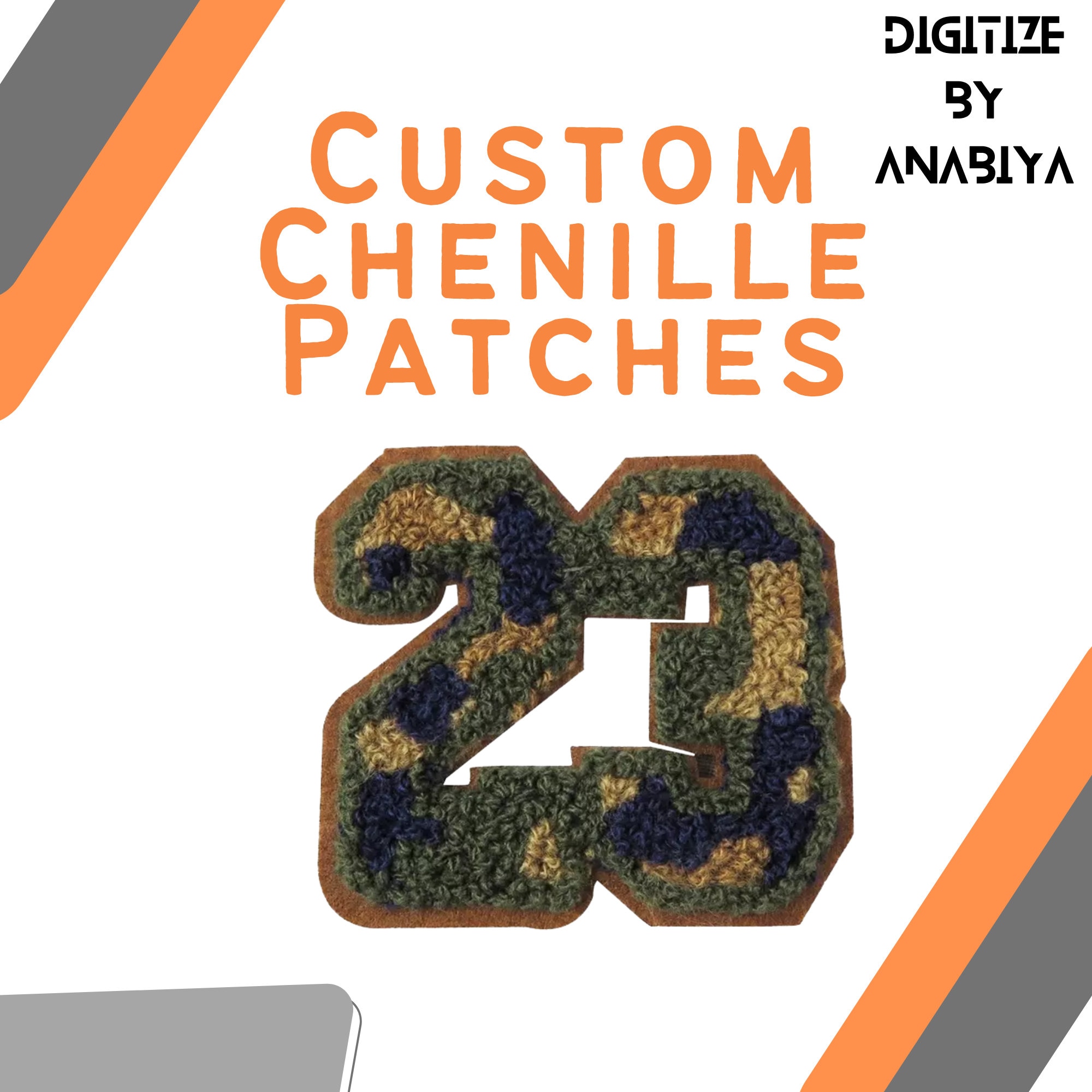 Colorful Chenille Letter Patches: Custom Varsity Jacket Patch - Etsy
