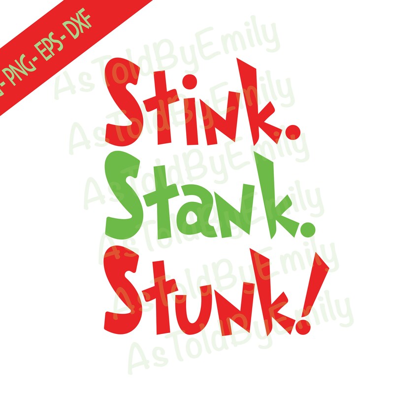 Stink Stank Stunk Png - Etsy
