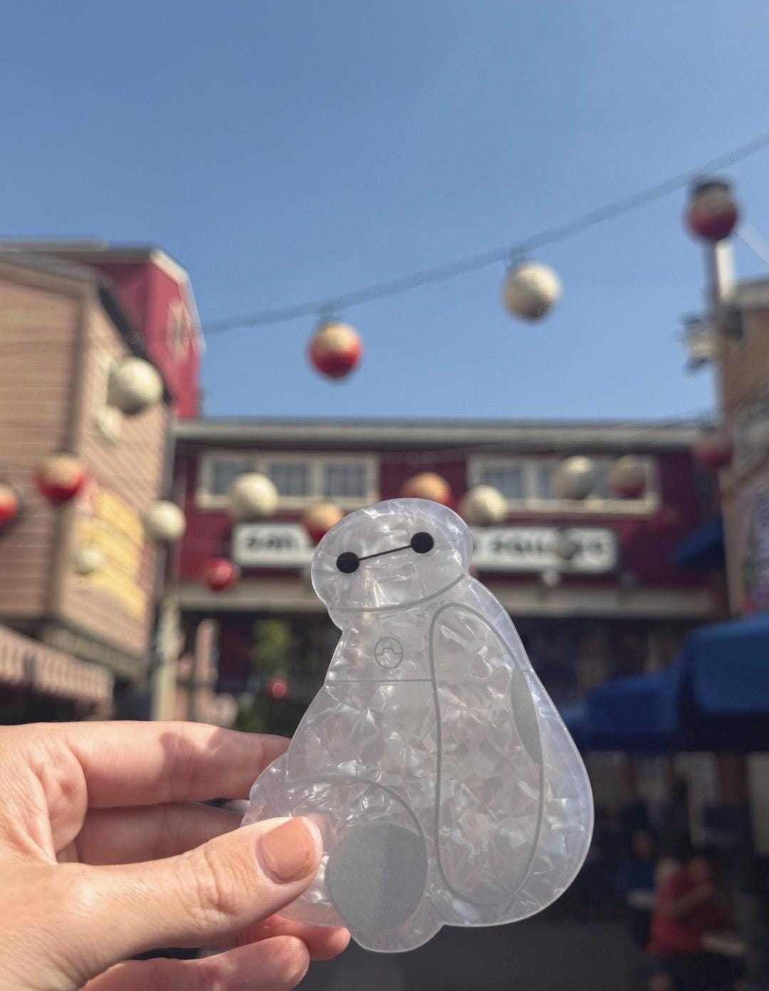 Baymax Health Companion Claw Hair Clip - Etsy
