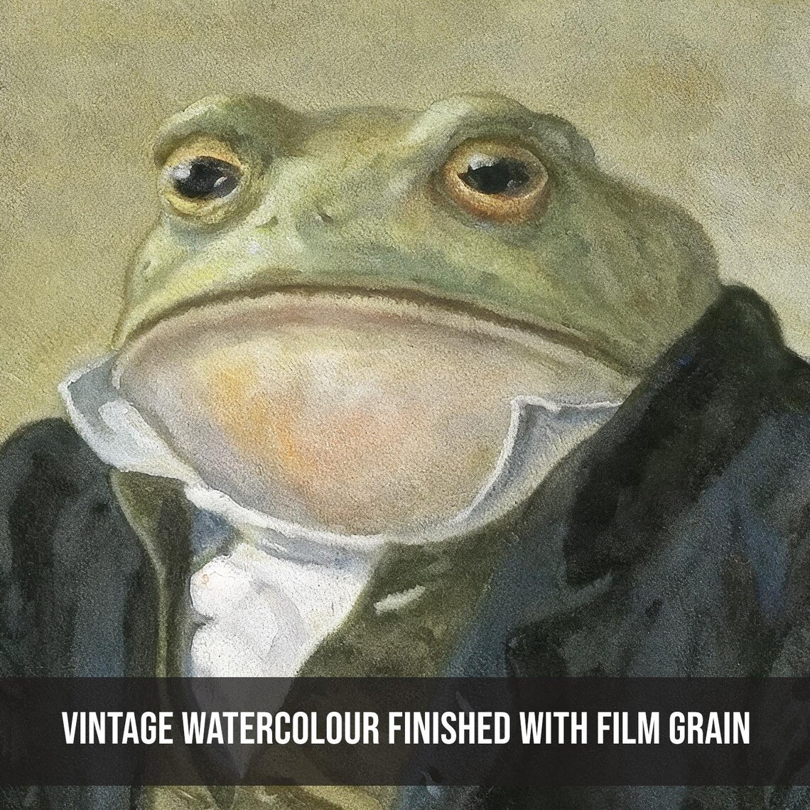 Colonel Toad Art Print: Funny Victorian Gentleman Frog Meme - Etsy