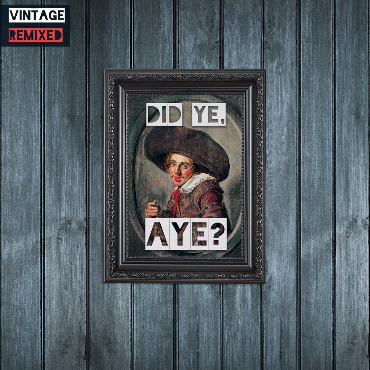 Did Ye Aye Funny Scottish Irish Slang Sarcasm Art Print/ Gift - Etsy