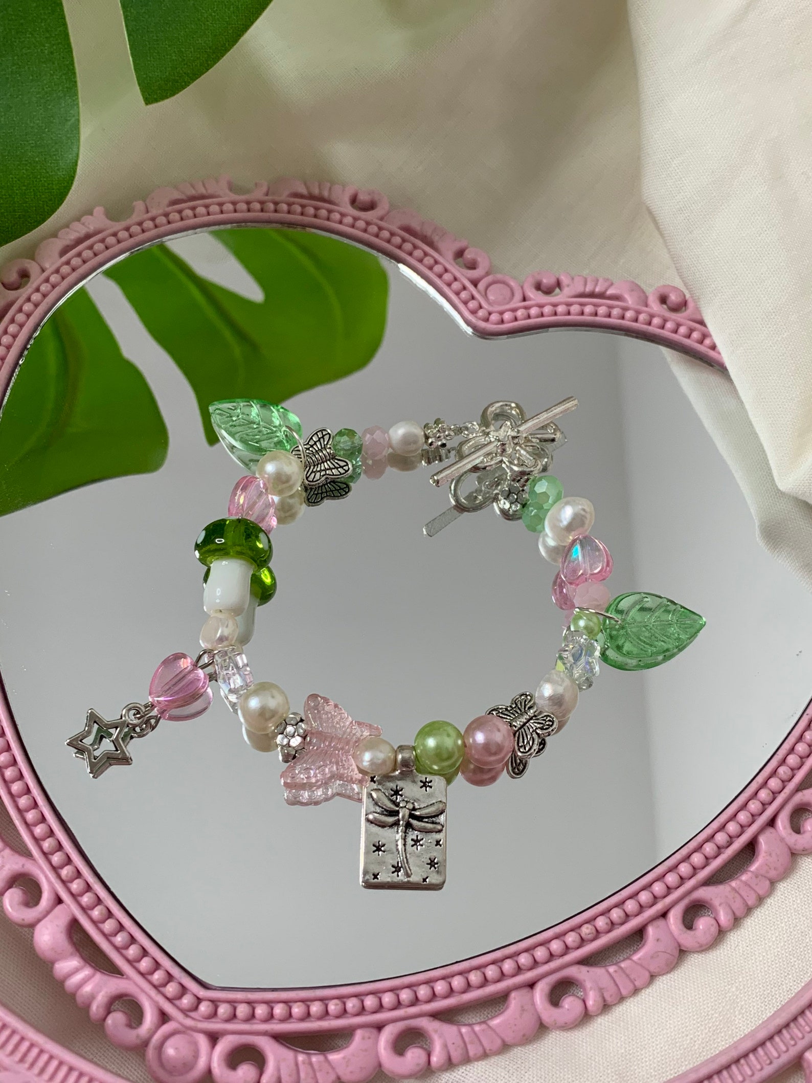 Fairycore Nature Hearts Butterflies Stars Leaves Mushroom Rose - Etsy