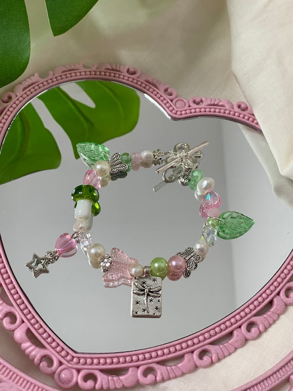 Fairycore Nature Hearts Butterflies Stars Leaves Mushroom Rose - Etsy