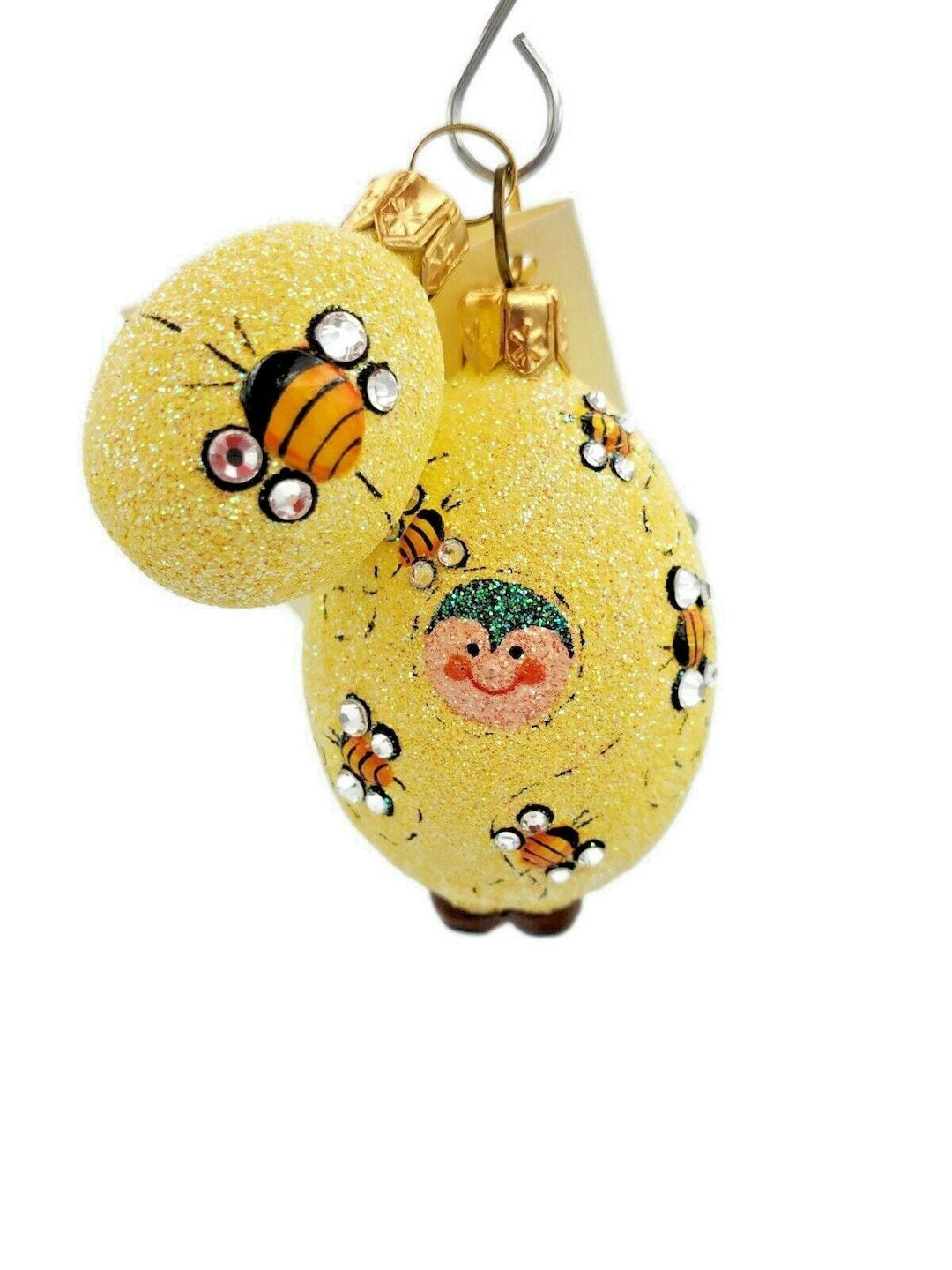 Patricia Breen Easter Egg Masquerade Spring Bees Jeweled Yellow Tree ...