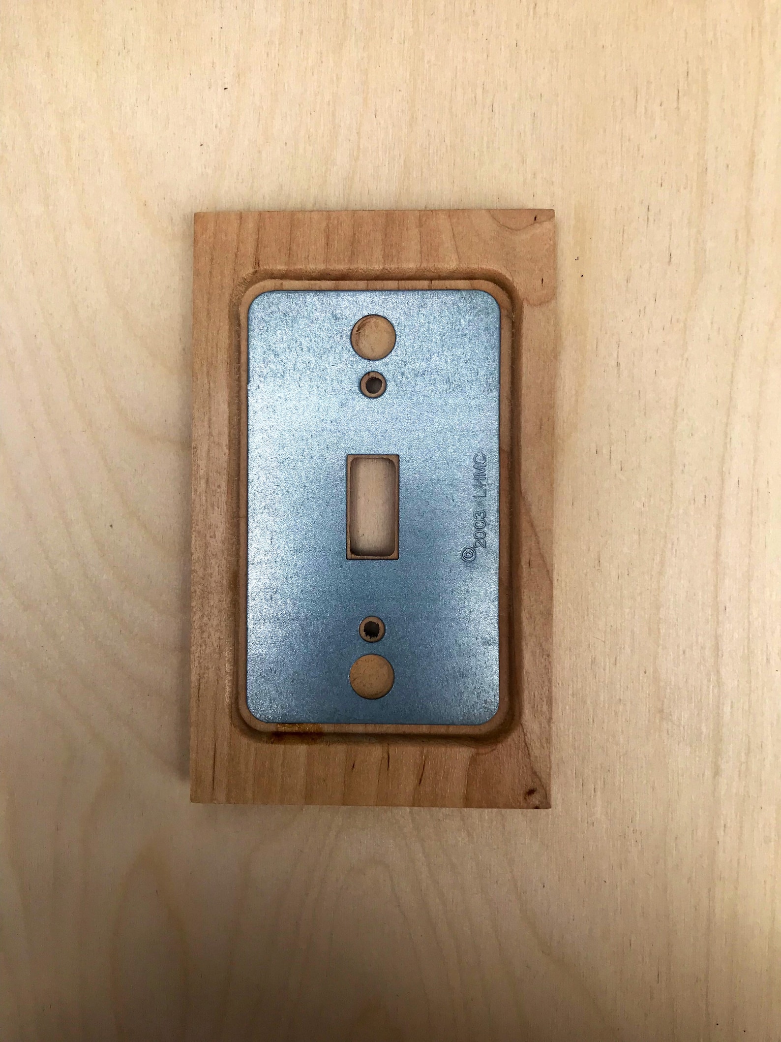 Wooden Flower Engraved Light Switch Cover Lily of the Valley - Etsy