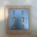 Double Engraved Wooden Lupin and Mount Baker Light Switch Cover - Etsy