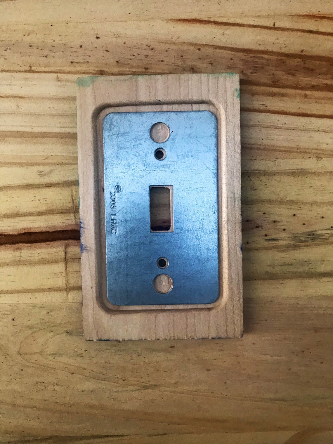 Hand Painted Jelly Fish Light Switch Cover Colorful Wooden - Etsy