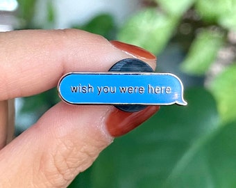 Pink Floyd Wish You Were Here Enamel Pin - Etsy