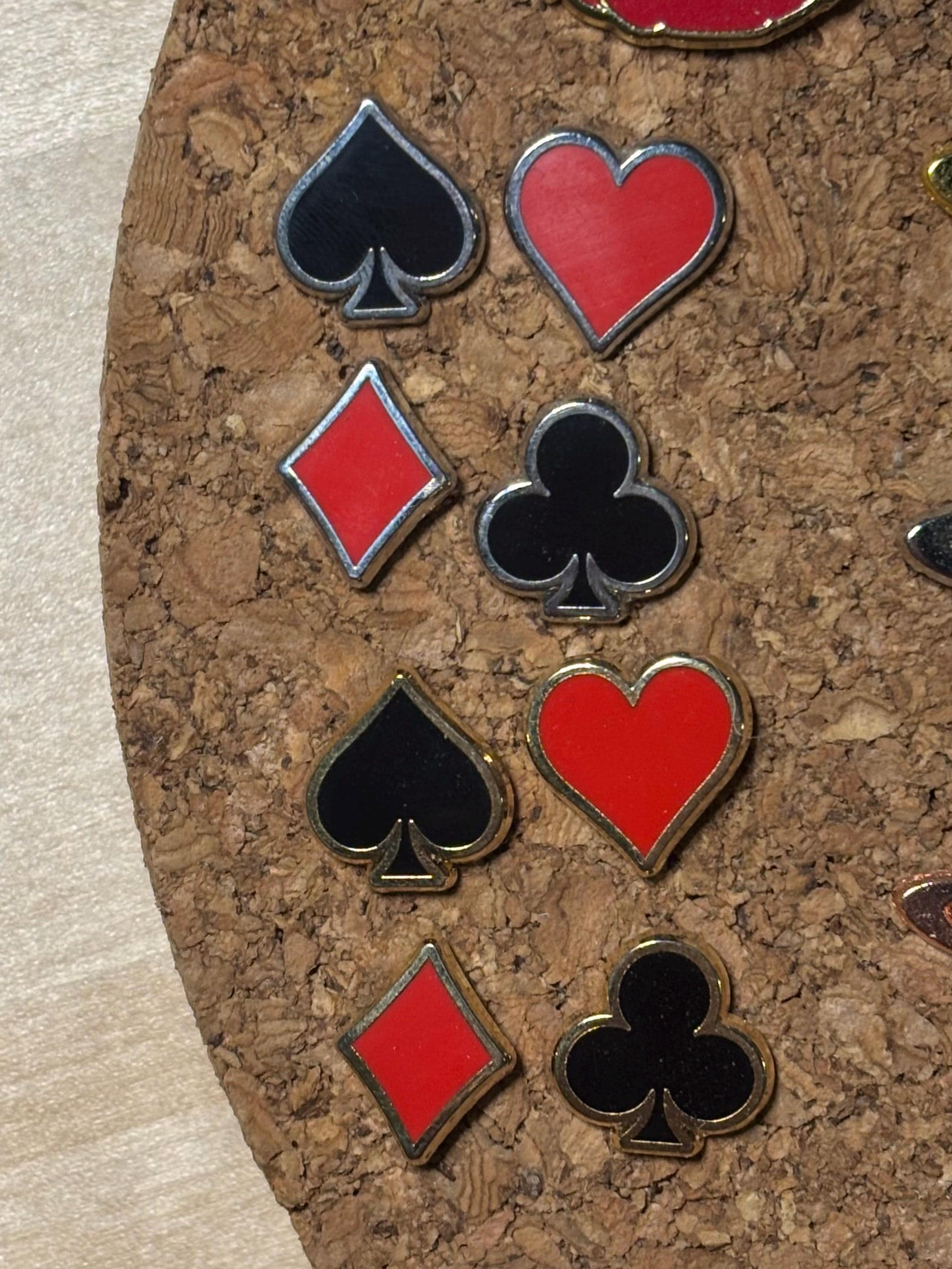 Playing Card Suits Mini/filler Pins - Etsy