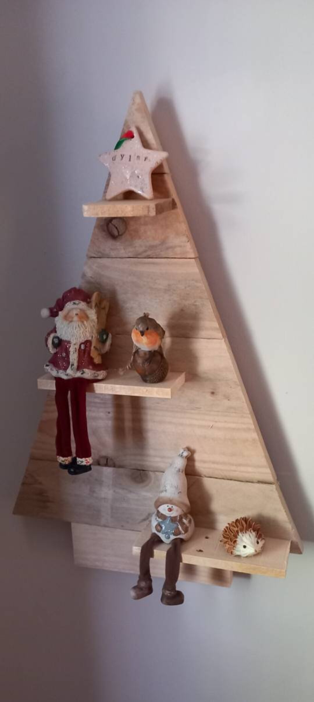 Rustic Wooden Christmas Tree - Etsy UK