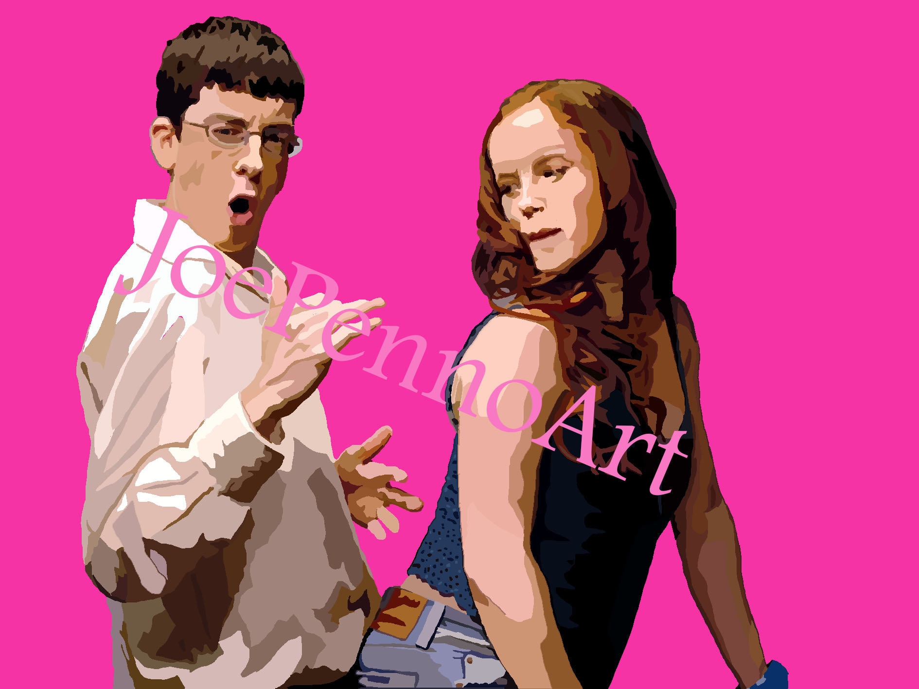 MCLOVIN digital drawing print | Etsy