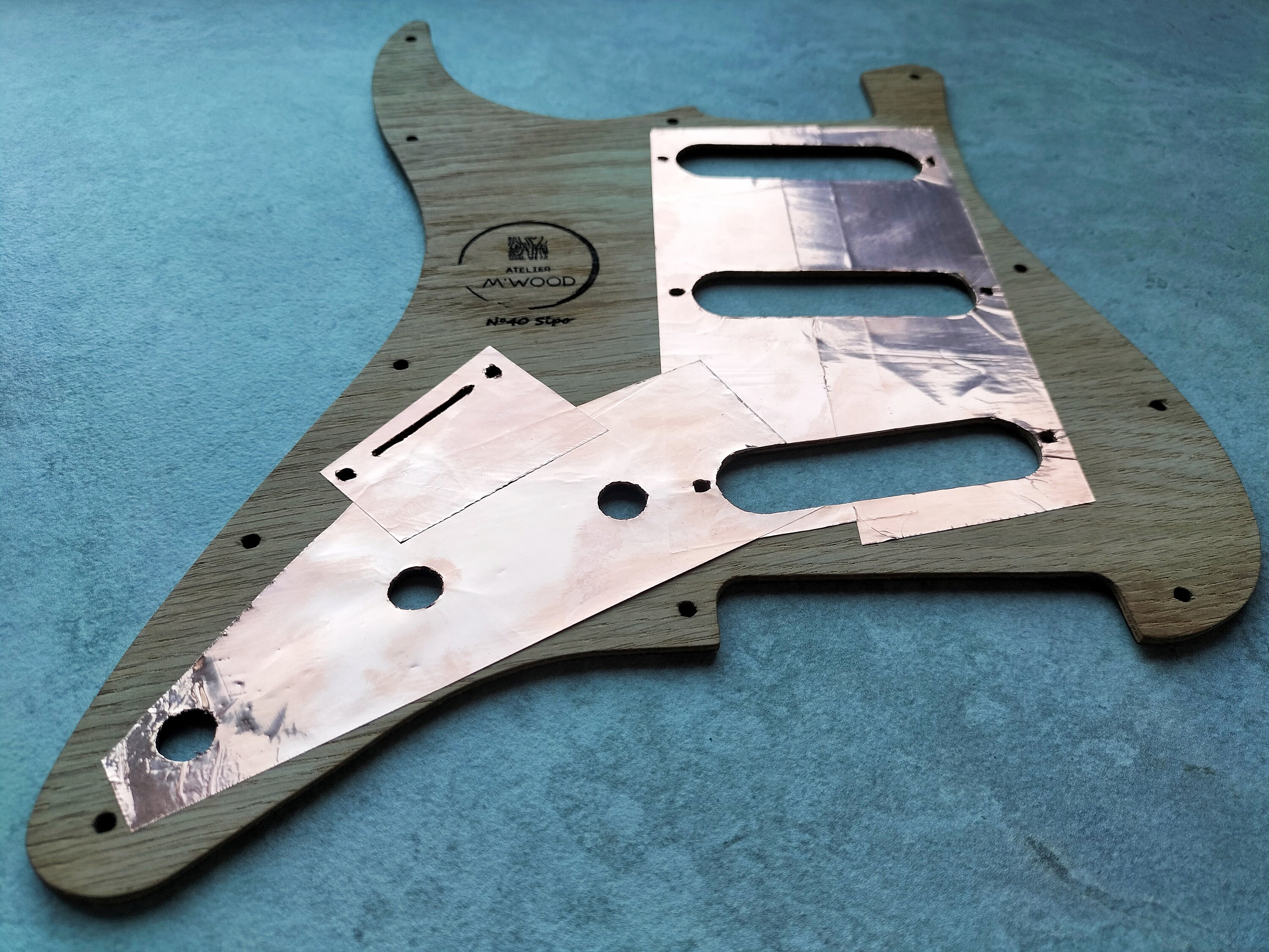 Walnut/walnut Stratocaster Wood Pickguard - Etsy