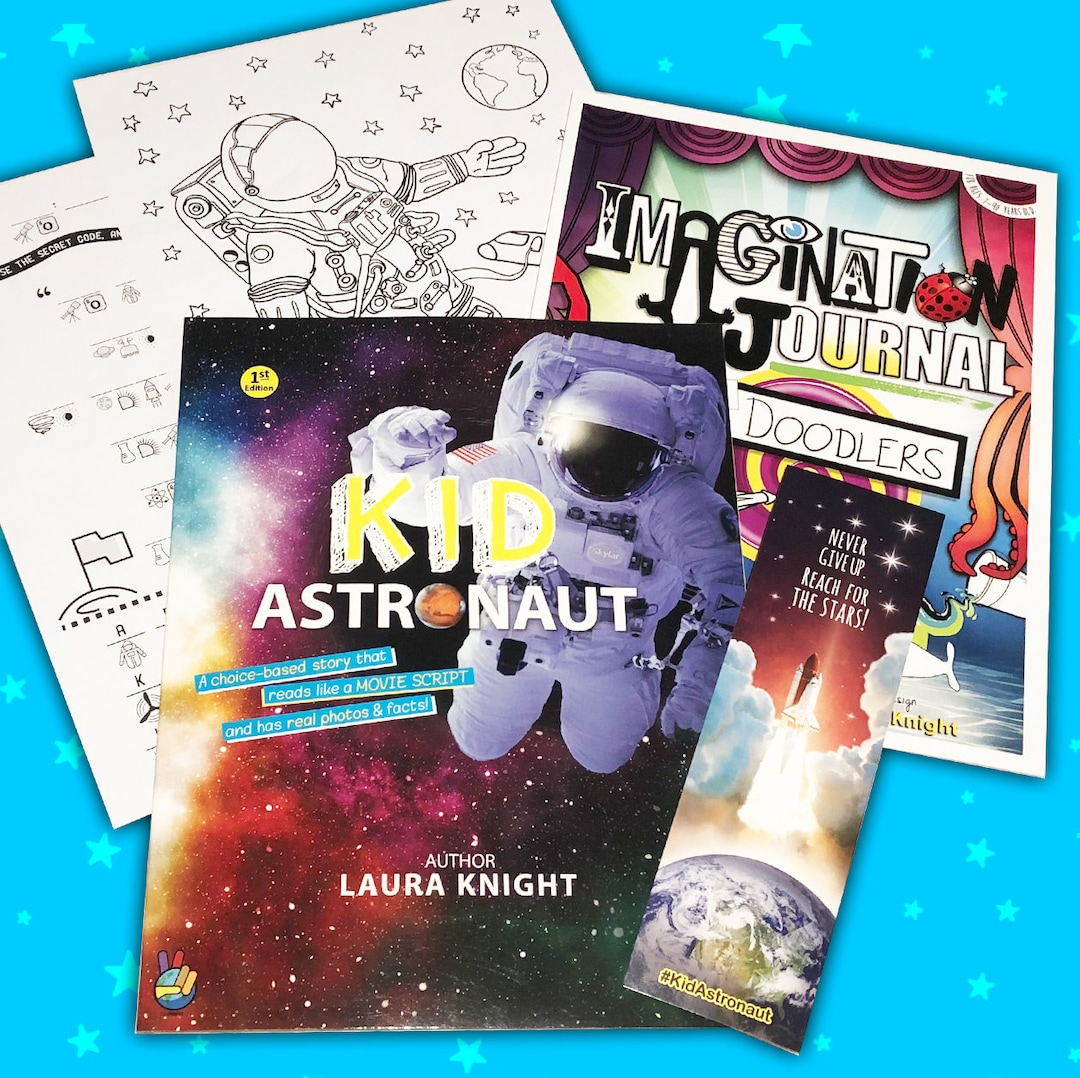 Autographed "kid Astronaut" Book & Activity Booklet - Personalized ...