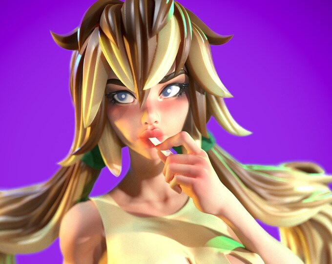 Pidgette Waifu Pin up Statue & Miniature | UNPAINTED | Waifumon ...