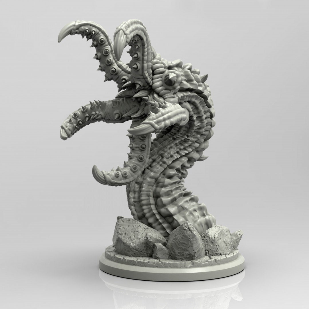 Chthonians Lovecraft Mythos Resin Miniature Set in the Mouth of Fear ...
