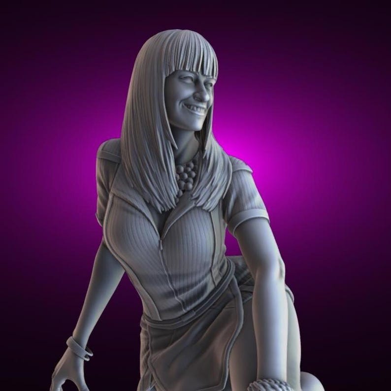 Sexy Waitress Caroline Pin up Statue & Miniature | UNPAINTED | Torrida ...