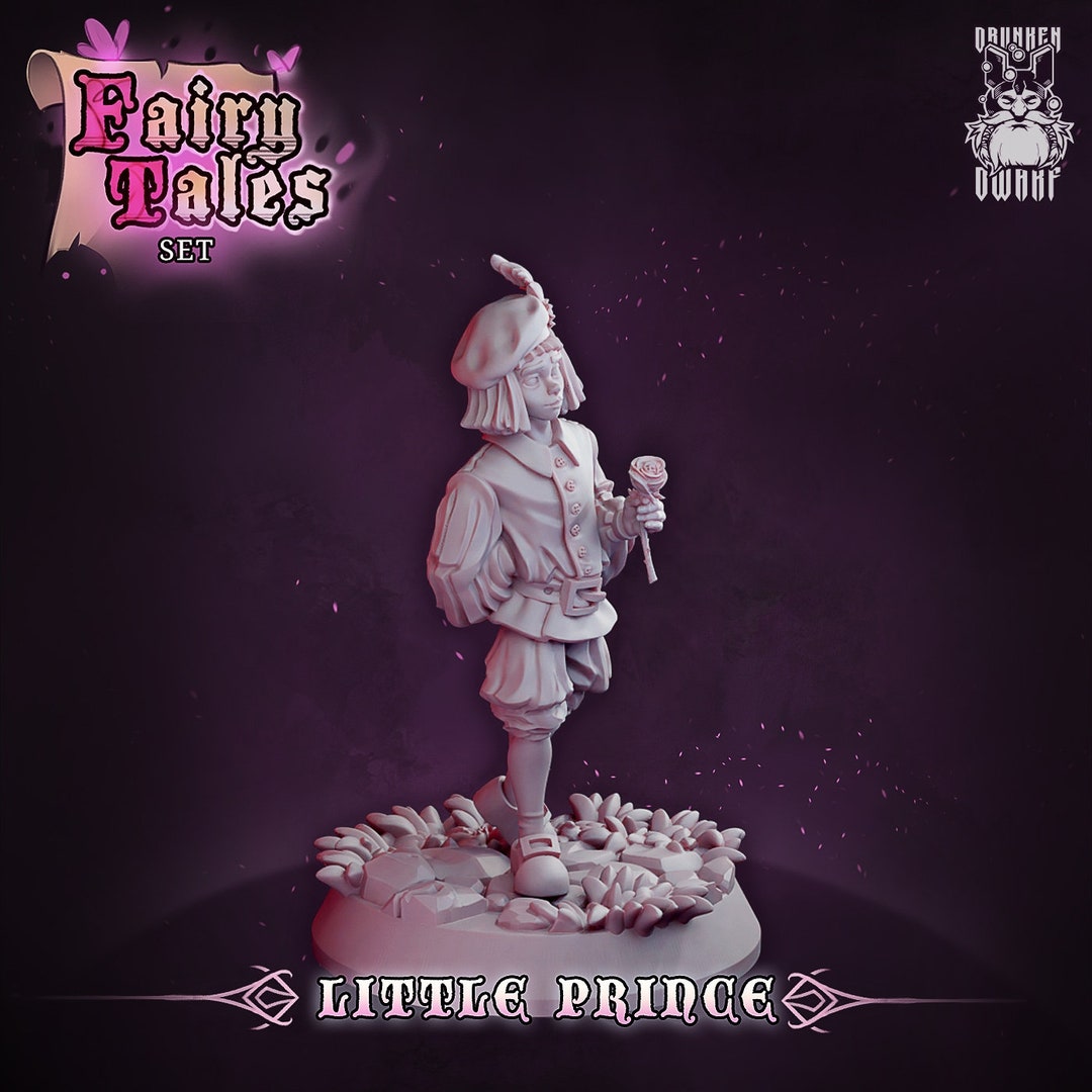 Little Prince Resin Miniature Fairy Tales Series RPG Miniatures ...