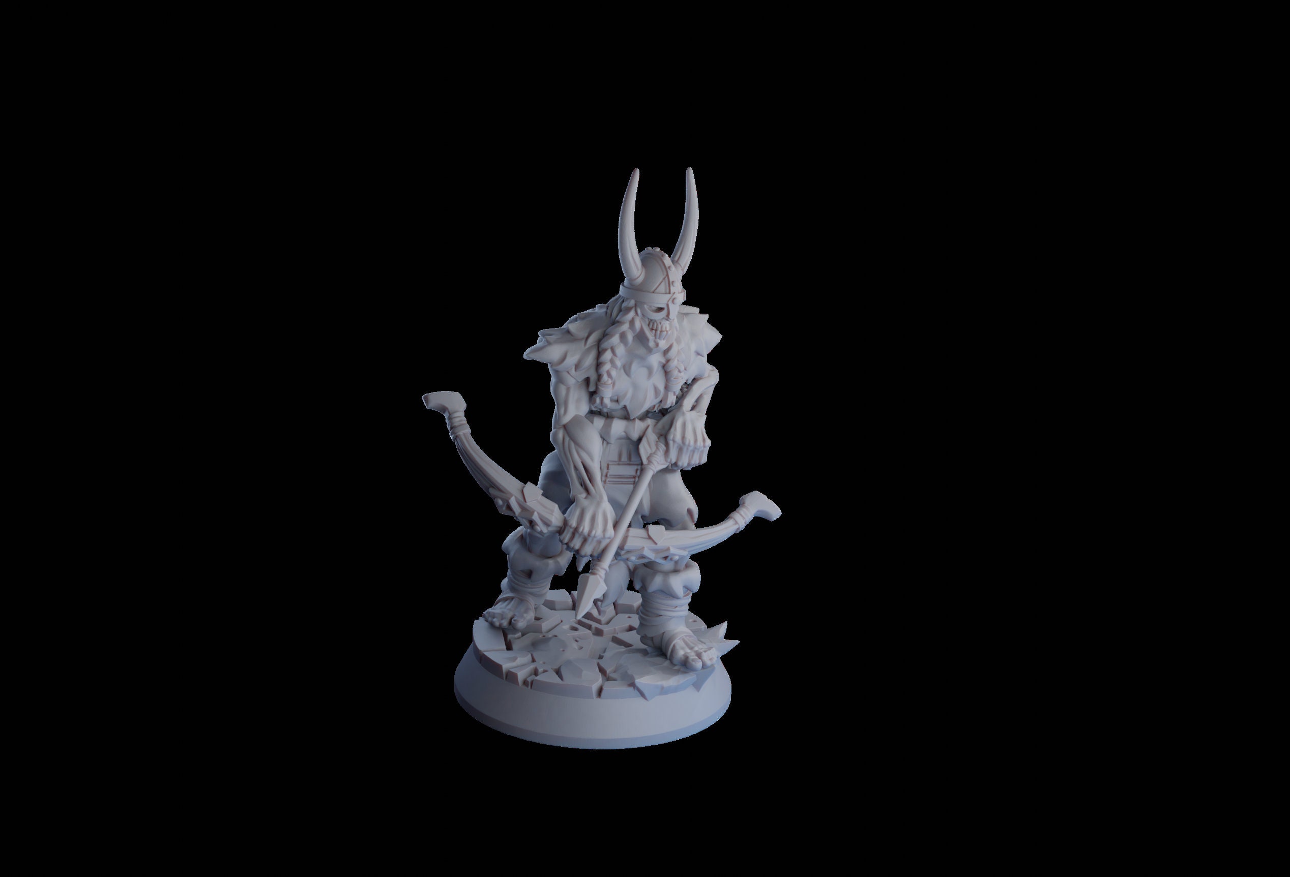 Undead Viking draugr Archer Resin Miniature Undead Vikings - Etsy